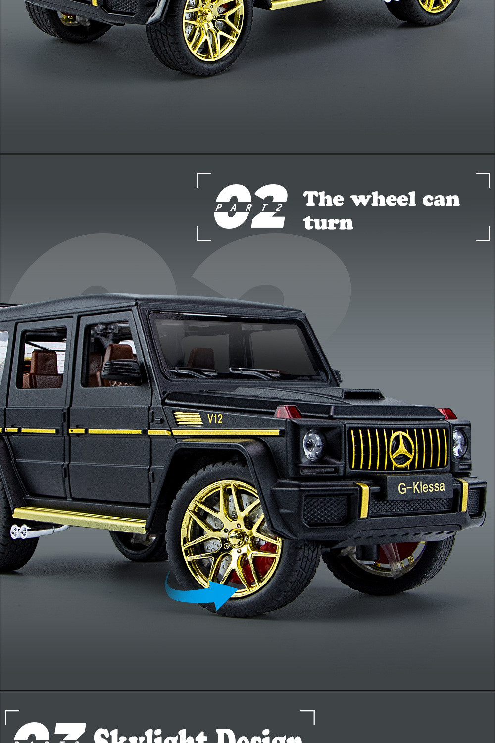 1/24 G63 AMG alloy model car children toy car模型車 閤金車模 汽車模型 | 蝦皮購物