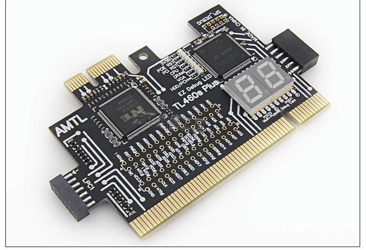 TL460多用途調試卡電腦PCI E測試卡LPC DEBUG診斷卡自動識別主闆 L6LZ | 蝦皮購物