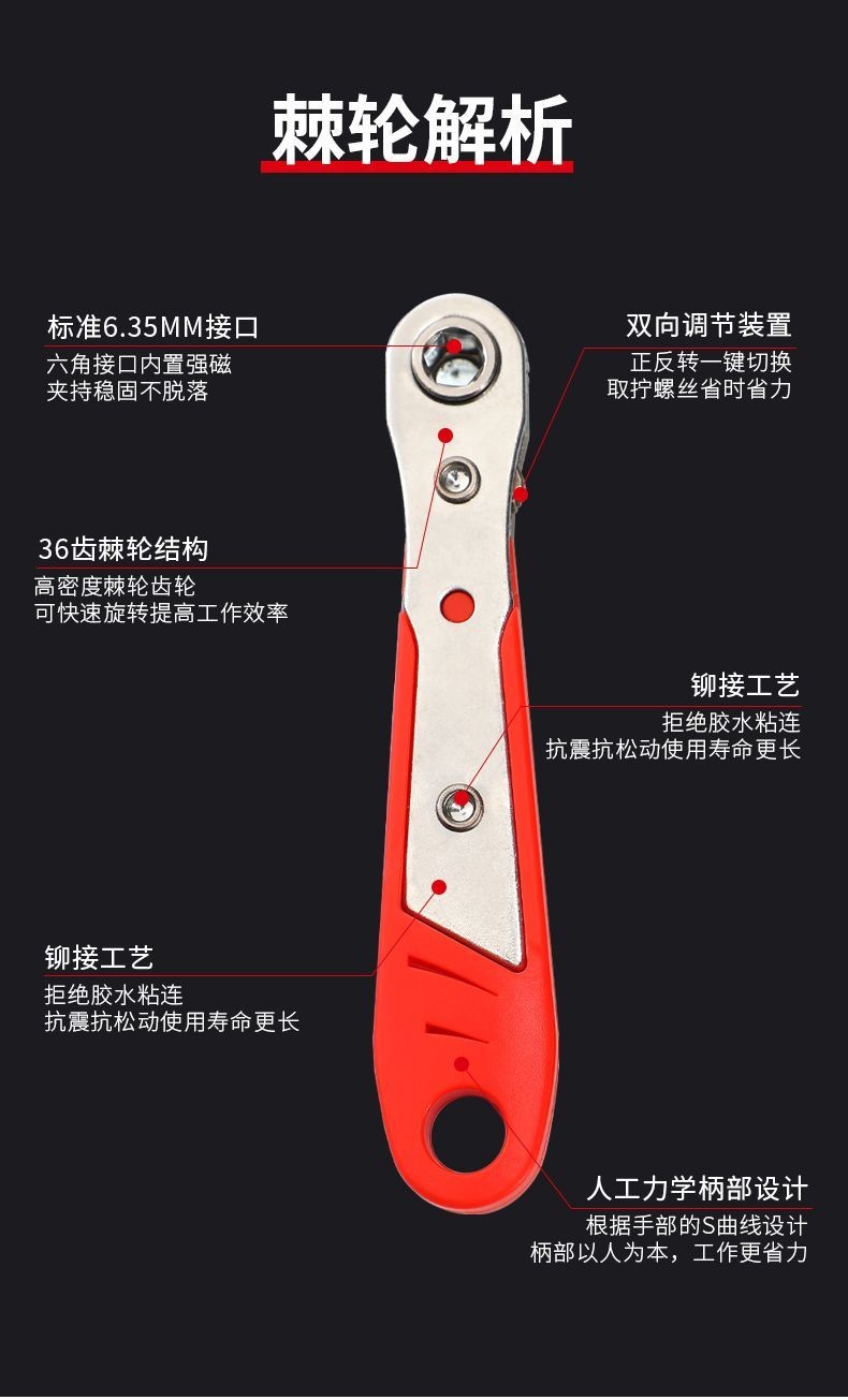 🔥臺灣爆火🔥雙嚮棘輪扳手L型直角彎頭多功能梅花一字十字螺絲刀起子套筒組閤 867Y | 蝦皮購物
