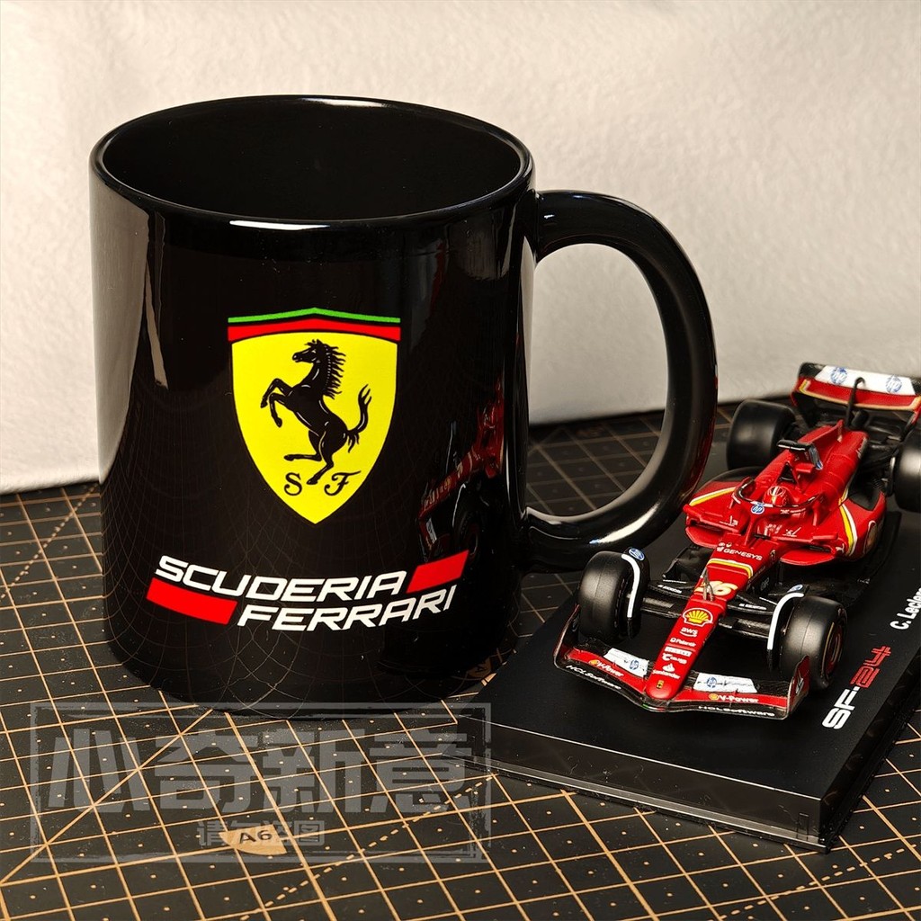 熱賣 F1 賽車 法拉利車隊週邊 勒克萊爾 Must be water 馬克杯 tr梗 個性 杯子 咖啡杯驚喜 | 蝦皮購物