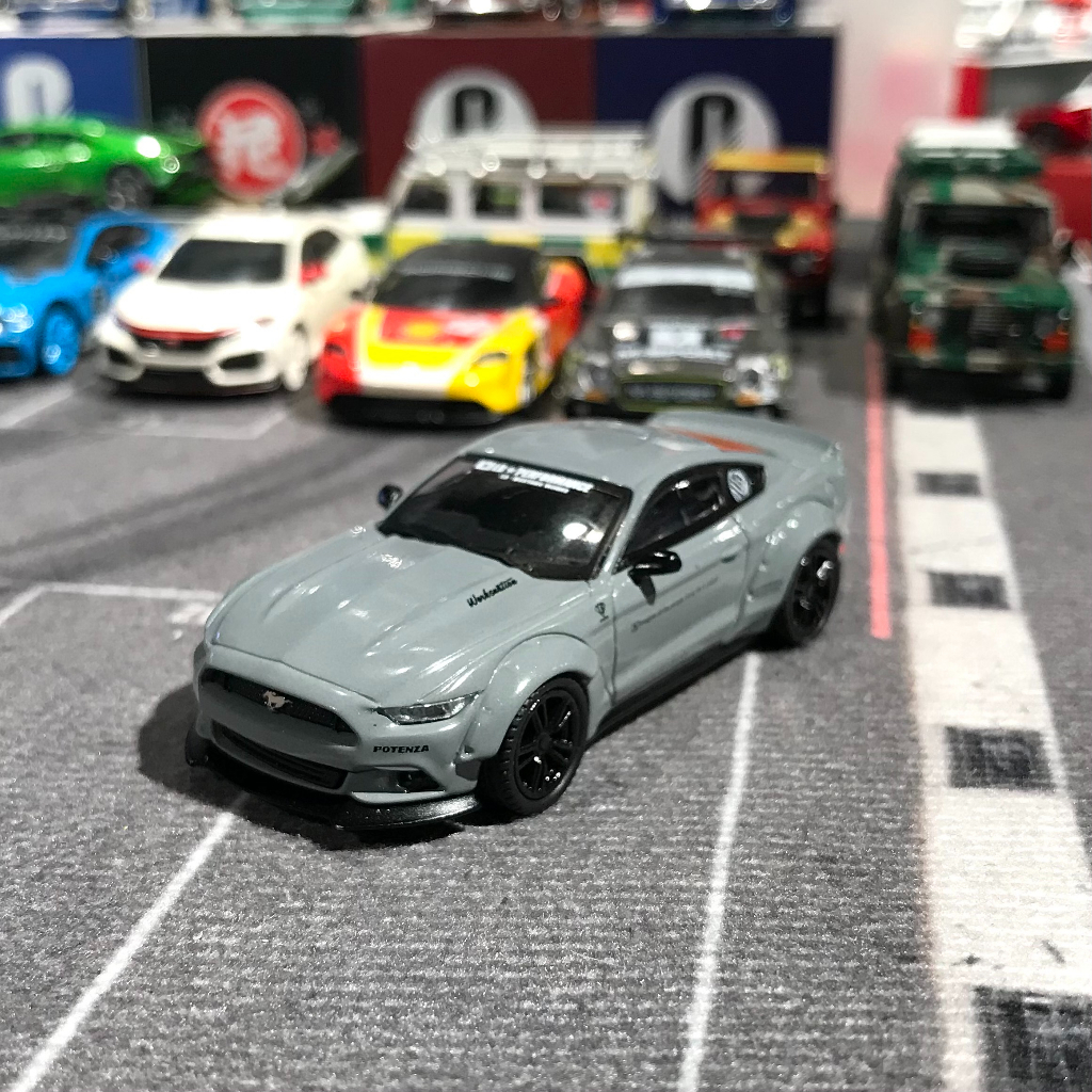 免運 MINI GT LB WORKS Ford Mustang GT 灰 寬體 Grey 470 模型車 小汽車 野馬 | 蝦皮購物