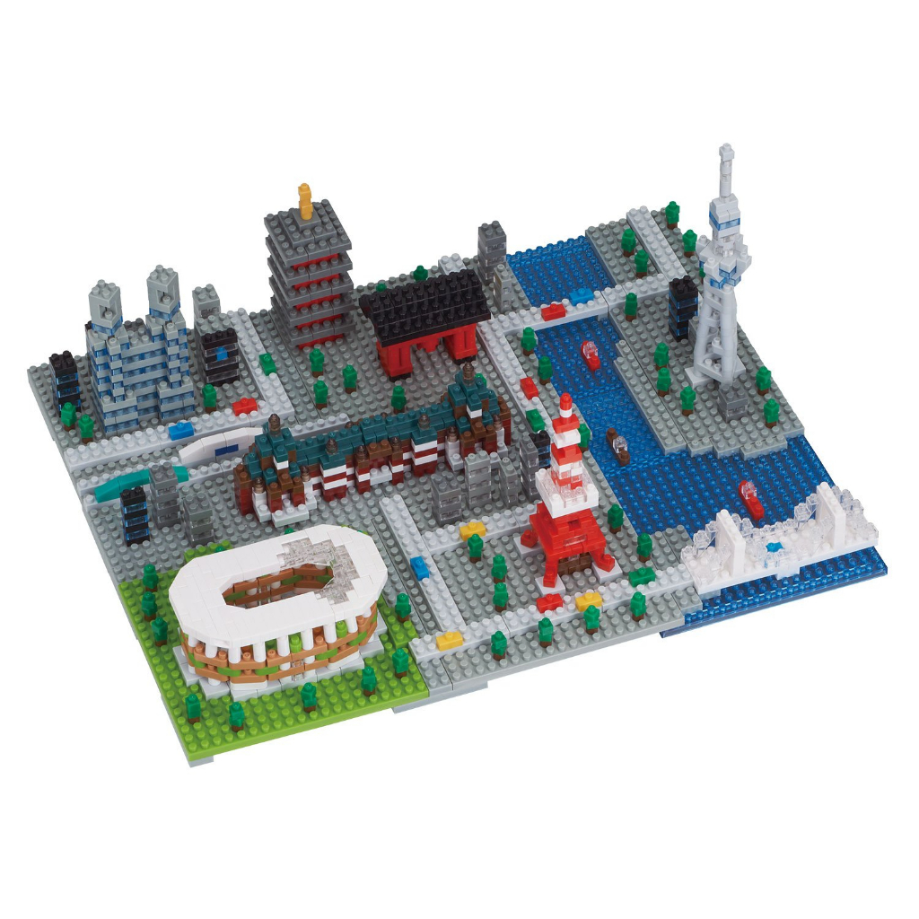【日本直送】Kawada Nanoblock 東京 1280pcs NB-040 | 蝦皮購物
