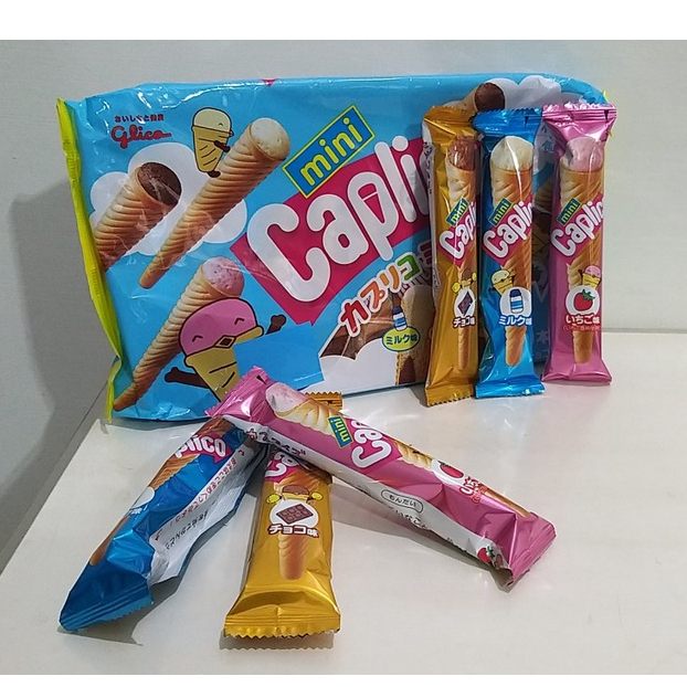 【築夢花世界】-COSTCO 好市多代購 Caplico 綜合迷你甜筒餅乾 87公克-拆賣 | 蝦皮購物