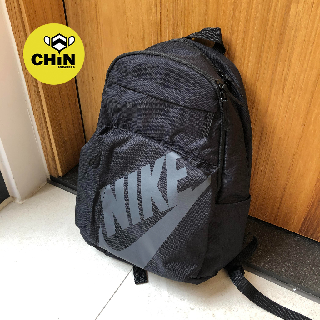 ☆CHIN代購☆ NIKE LOGO BACKPACK 後背包 背包 雙肩背 黑灰 藍 粉金 DD0559-013 | 蝦皮購物