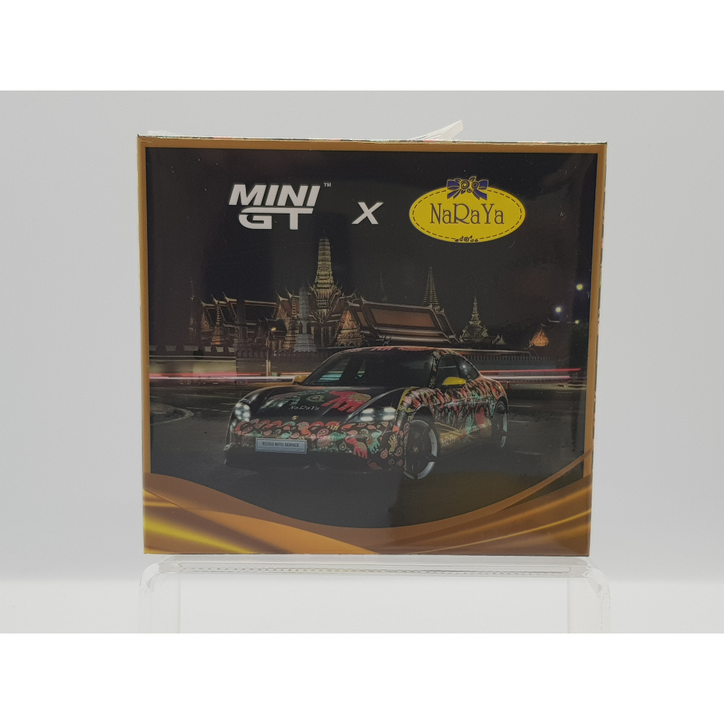 【小車停車場】Mini GT 399 Porsche Taycan Turbo S NaRaYa 泰國限定 | 蝦皮購物