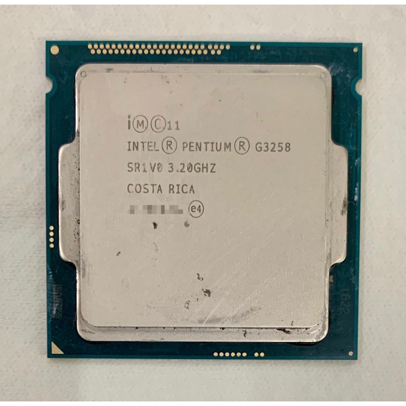 Intel CPU Pentium G3258 3.2GHz 1150腳位 中央處理器 電腦零件 i5 四代 H97 Z | 蝦皮購物