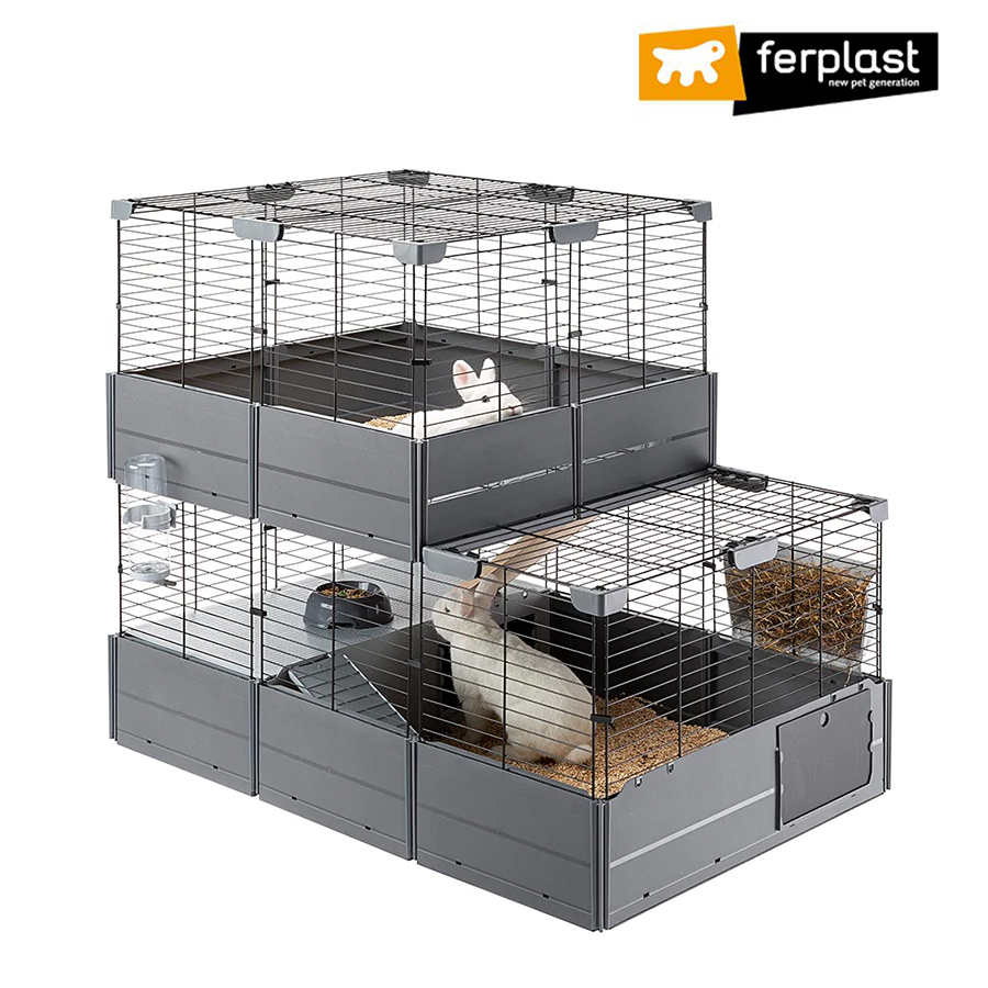 《義大利飛寶ferplast》多功能組合兔子天竺鼠籠 / 小寵籠子 | 蝦皮購物