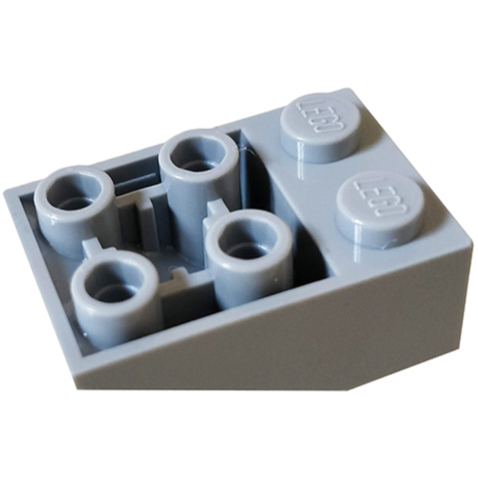 樂高 LEGO 3747b 3747 淺藍灰色(新版淺灰) 反斜面倒斜磚 3 x 2 全新 | 蝦皮購物