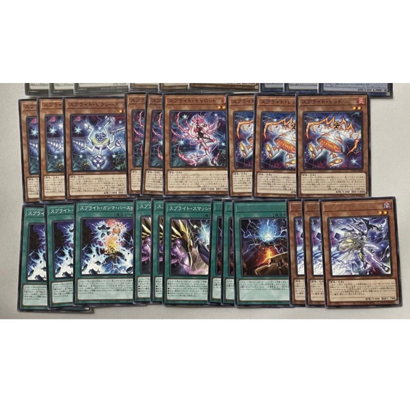 OCG 遊戲王 雷精靈 DABL-JP048 POTE-JP049 雷精靈 POTE-JP047 21張 普卡 | 蝦皮購物