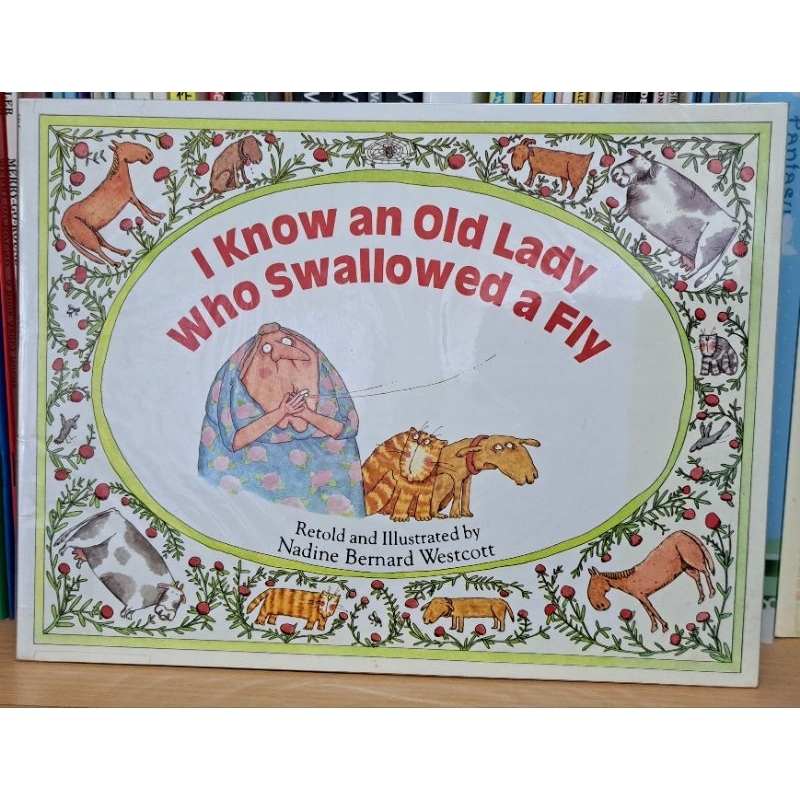 ＜英文讀本＞I KNOW AN OLD LADY WHO SWALLOWED A FLY | 蝦皮購物