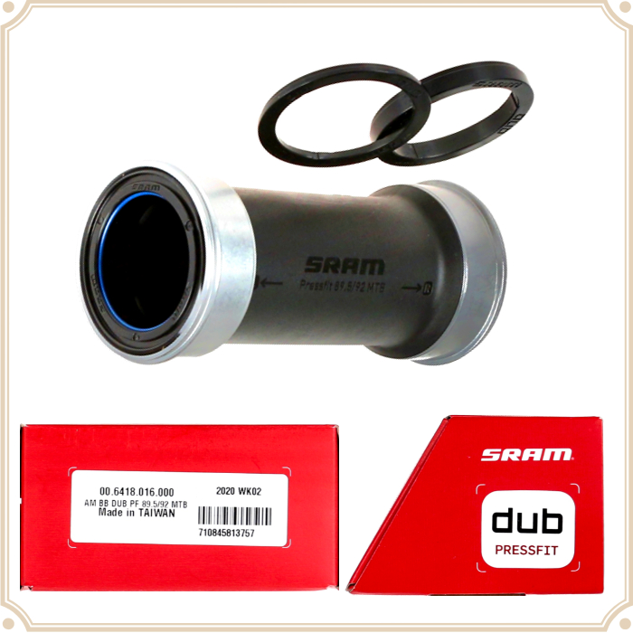 現貨 原廠正品 SRAM DUB PressFit 五通軸承 壓入式 BB PF89.5/92 mm 單車 自行車 | 蝦皮購物