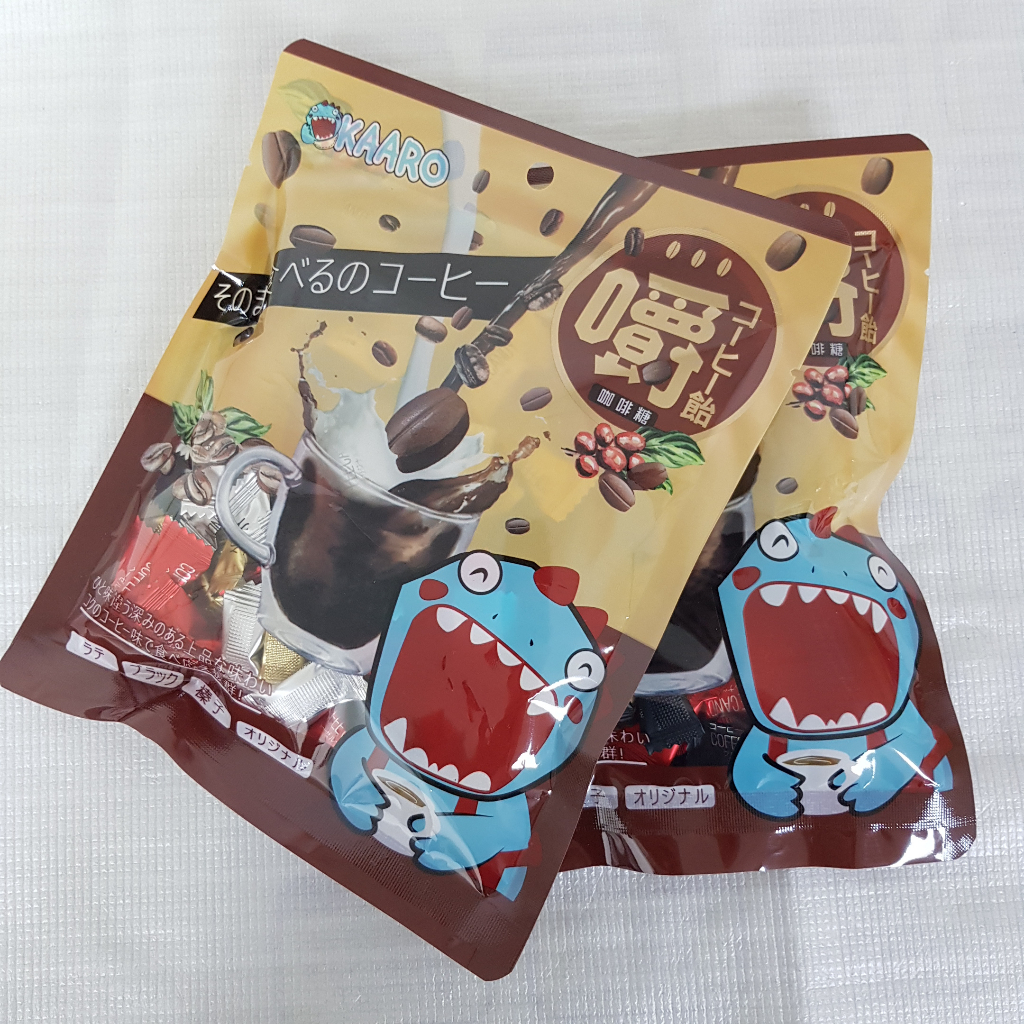 隨貨開發票 KAARO 嚼嚼咖啡糖 (馬來西亞 糖果 嚼式咖啡糖) | 蝦皮購物