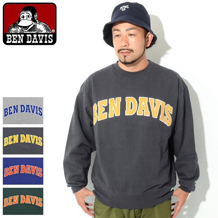 【SMOKAVINTAGE】BEN DAVIS LOGO PATCH HD CREW | 蝦皮購物