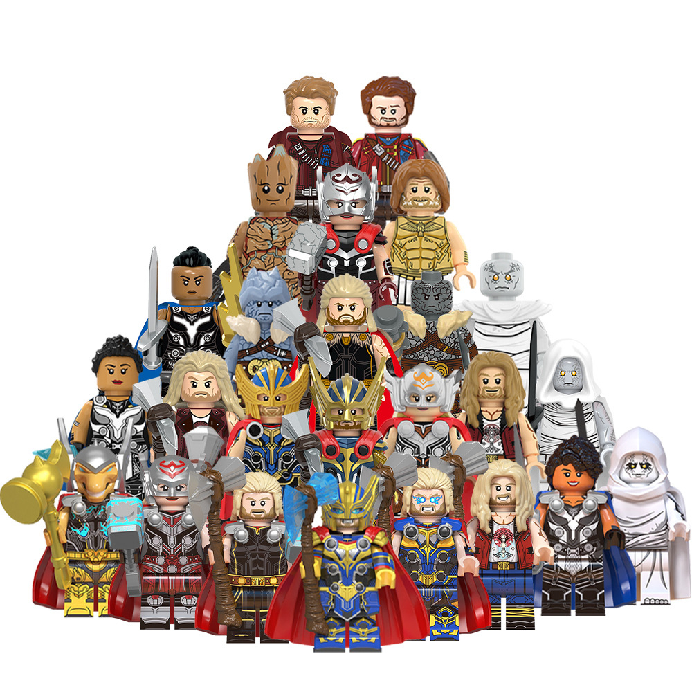 JZBK 積木人偶 WM XH XP KF WM6146 WM2412~WM2419 雷神4 雷神 Thor | 蝦皮購物