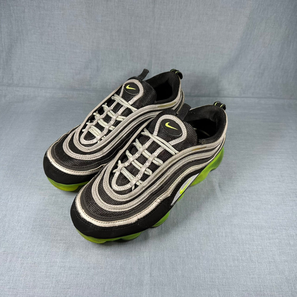 Nike Vapormax 97 黑綠 US7 | 蝦皮購物