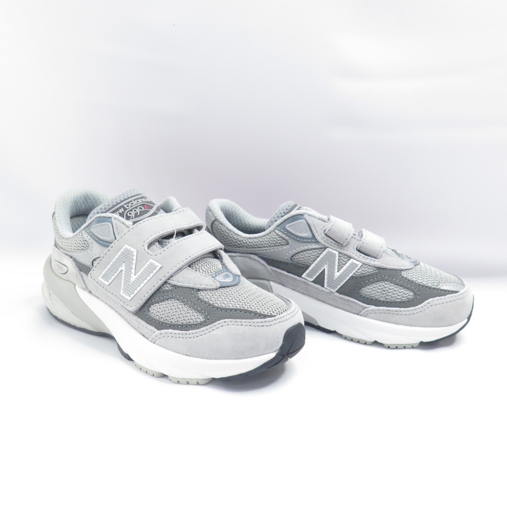 New Balance 990 中童 復古休閒鞋 寬楦 PV990GL6 灰【iSport】 | 蝦皮購物