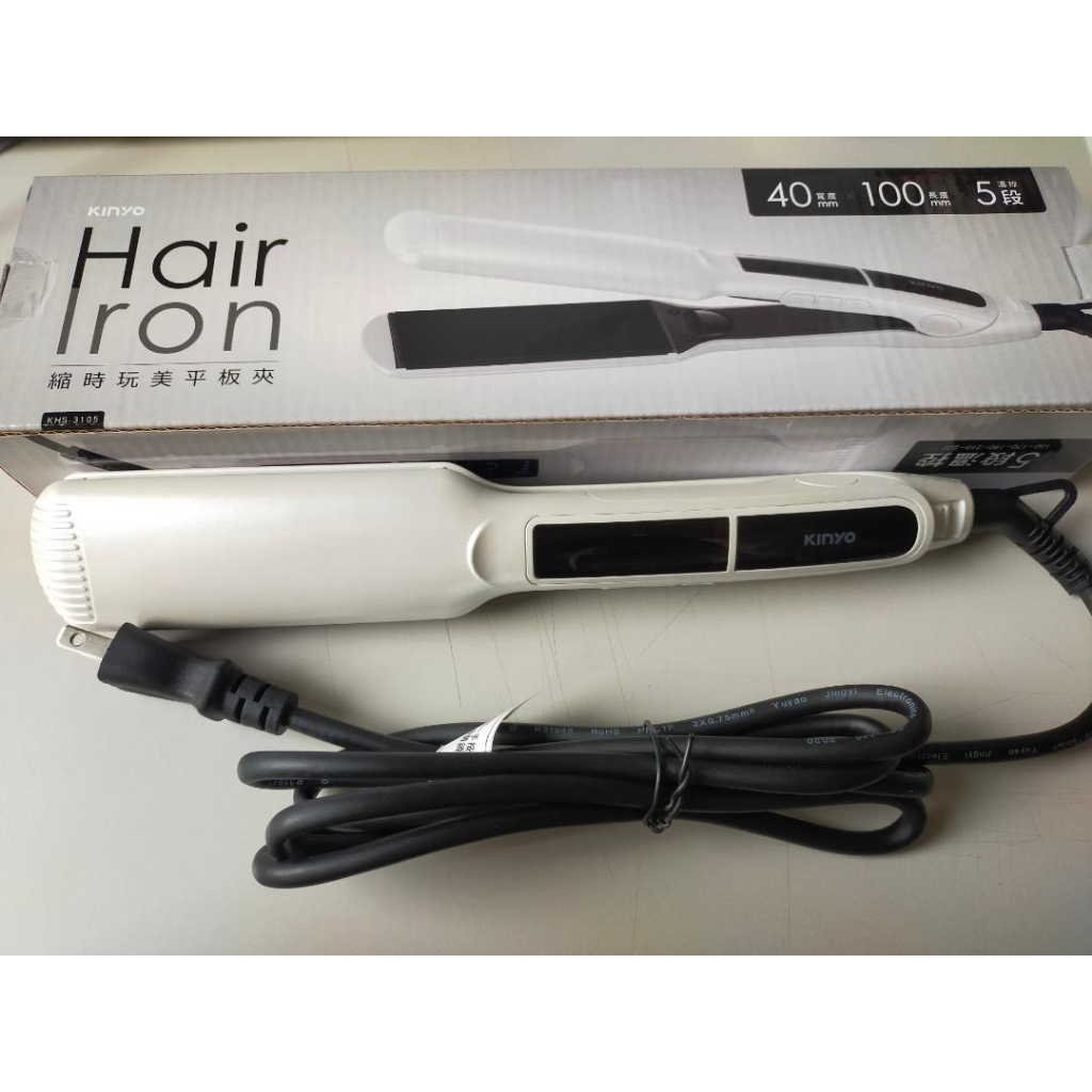 【KINYO】縮時玩美平板夾/捲髮器/直髮夾(KHS-3105) | 蝦皮購物