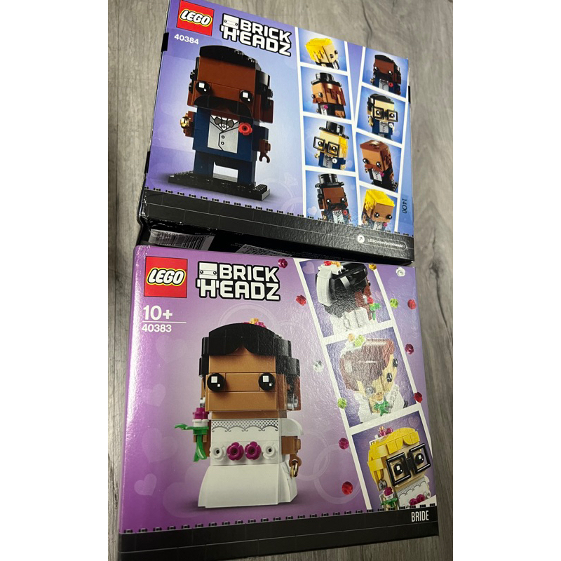 《蘇大樂高》LEGO 40383 40384 新郎 新郎(全新）大頭系列 | 蝦皮購物