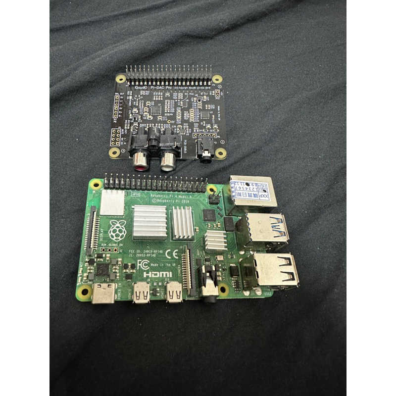 樹莓派 raspberry Pi model 4 B 8G iQaudio Dac Pro 擴充板 | 蝦皮購物