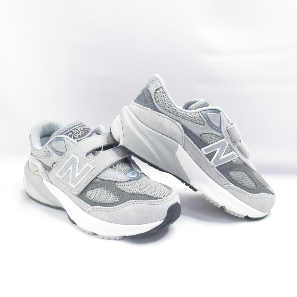 New Balance 990 中童 復古休閒鞋 寬楦 PV990GL6 灰【iSport】 | 蝦皮購物