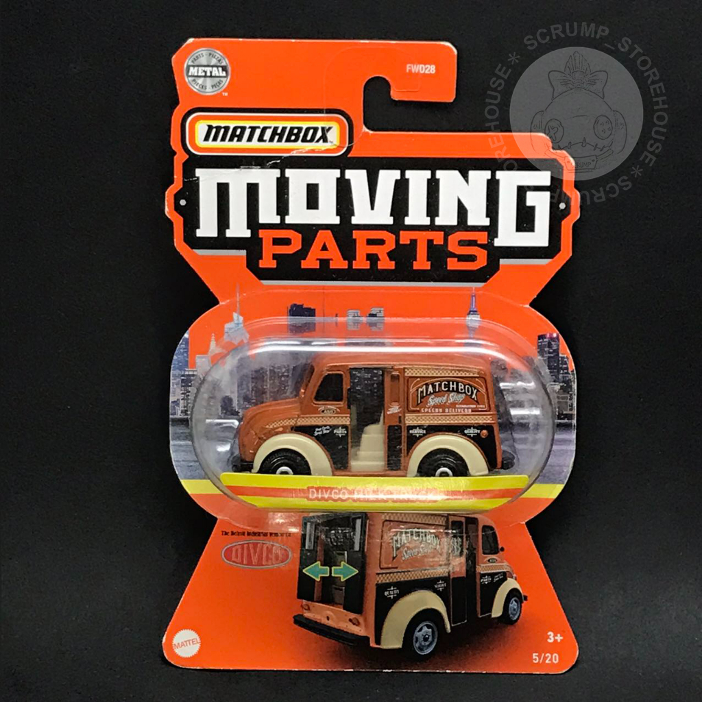 Matchbox 火柴盒 MOVING PARTS MILK TRUCK 可動系列 | 蝦皮購物