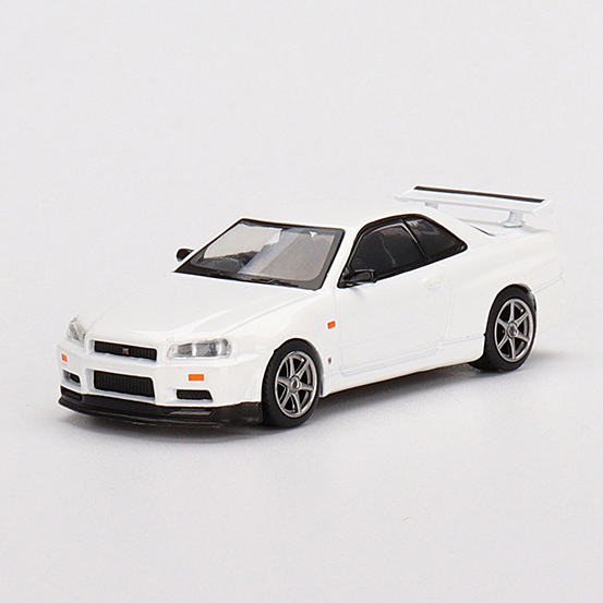 [玩三工作室]送膠盒 Mini gt 397 Nissan Skyline GT-R (R34) V-Spec N1 白 | 蝦皮購物