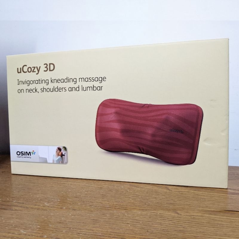 (全新可議價)OSIM ucozy 3D 3D巧摩枕 OS-268 珍珠色 按摩枕/肩頸按摩/3D揉捏/溫熱/車充 | 蝦皮購物