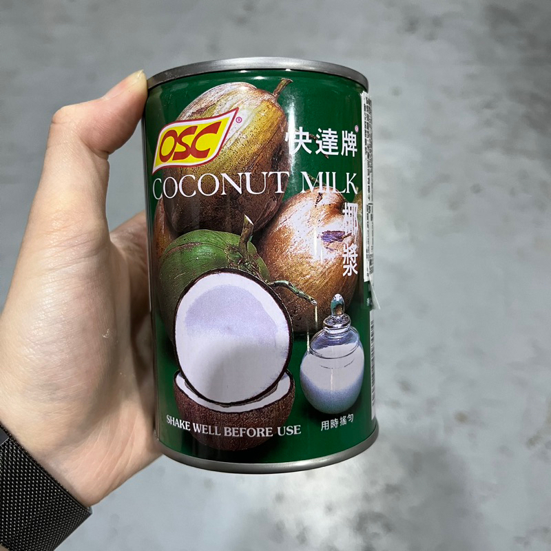 《全新》OSC 快達牌 椰漿 泰國製造 400ML | 蝦皮購物