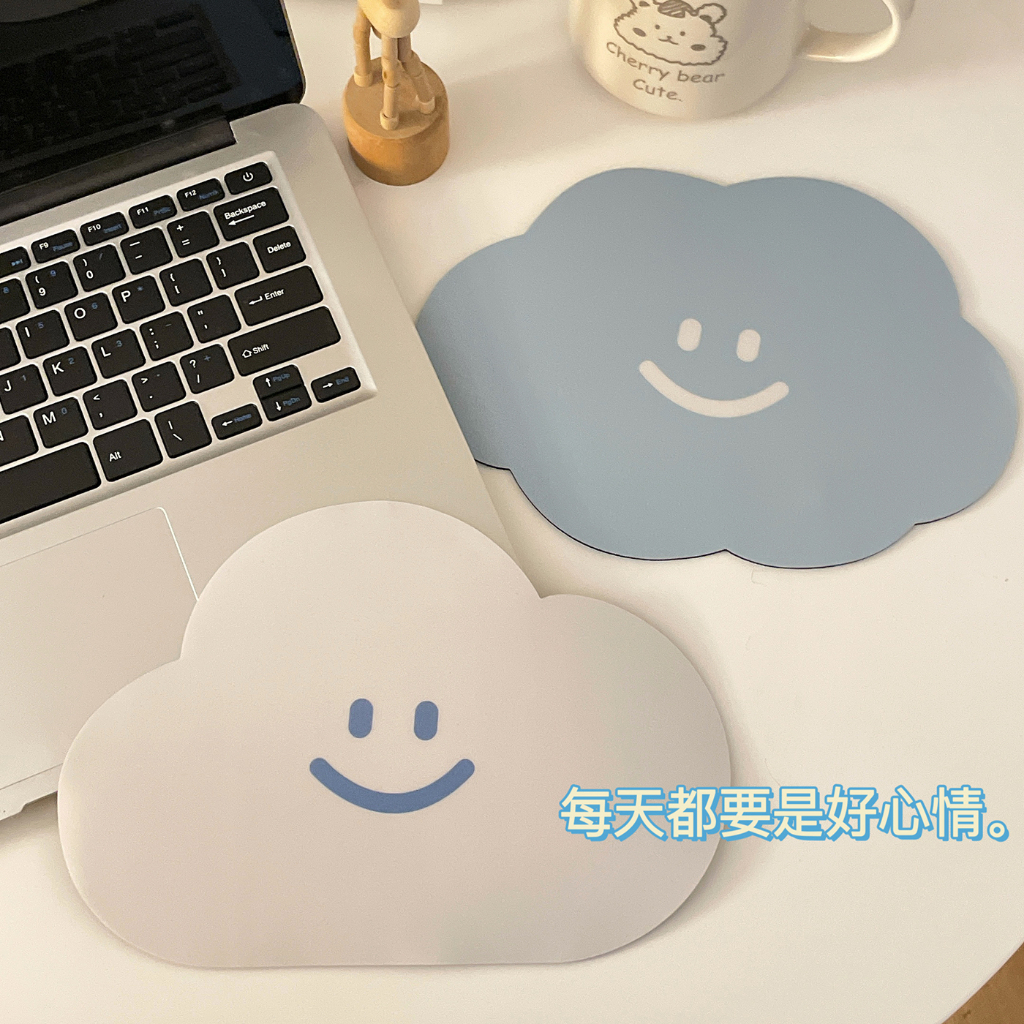 「MuXin」ins可愛小眾筆記本電腦鼠標墊 鼠標墊 簡約情侶辦公防滑鼠標墊 滑鼠墊 | 蝦皮購物