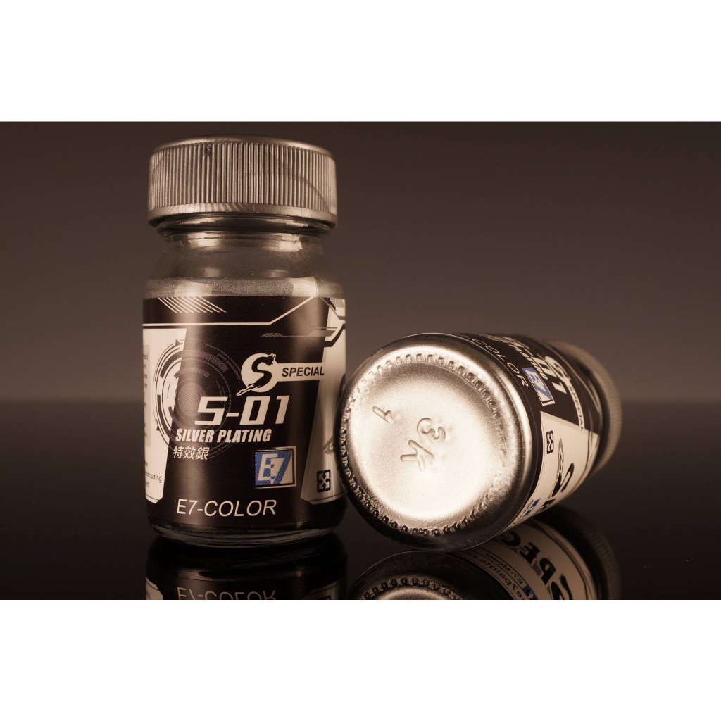 【模界模型】E7-MODEL S-01 特效銀 | 蝦皮購物