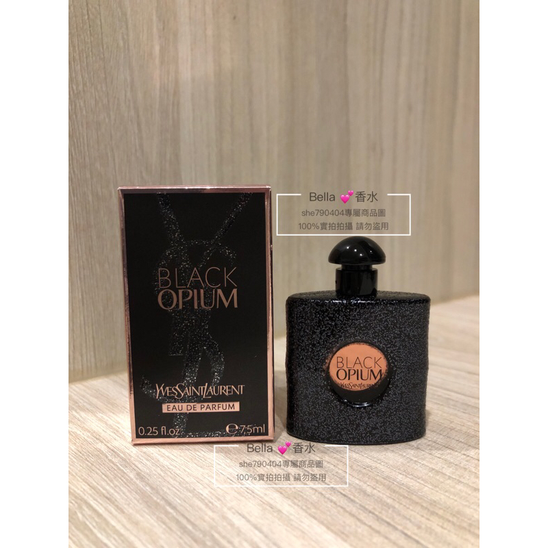 YSL 黑鴉片女性淡香精7.5ml/沾式原廠小香水 Black Opium EDP | 蝦皮購物