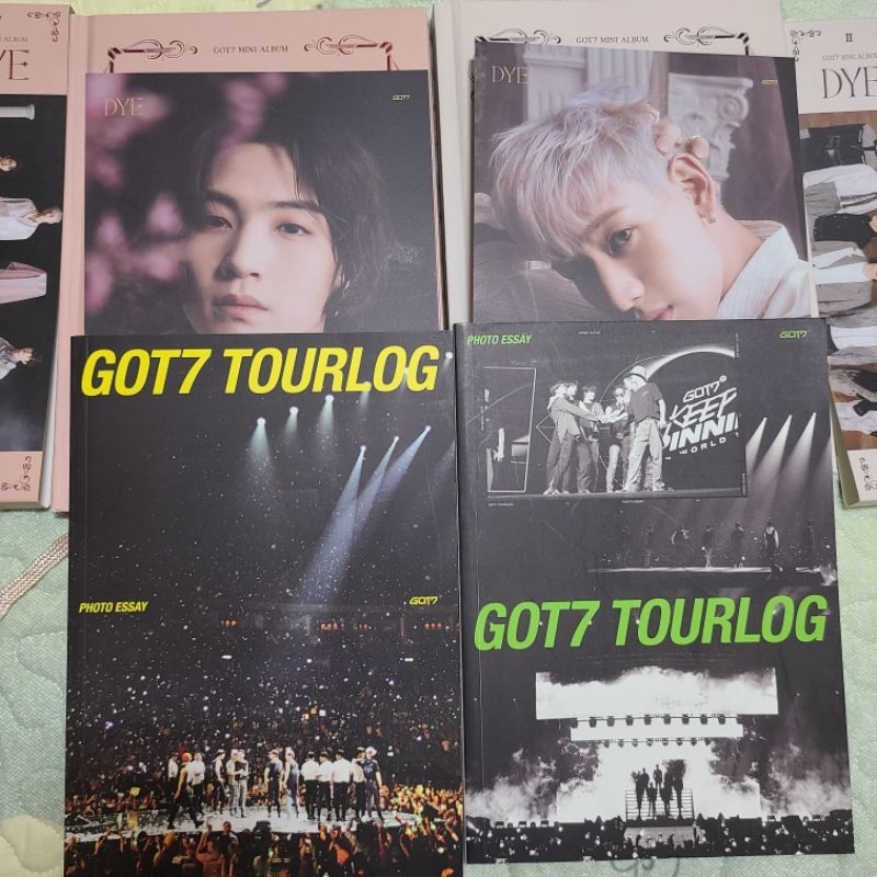GOT7 DYE 全專 在範 斑斑 有謙 榮宰 珍榮 含預購禮寫真+歌詞卡 | 蝦皮購物