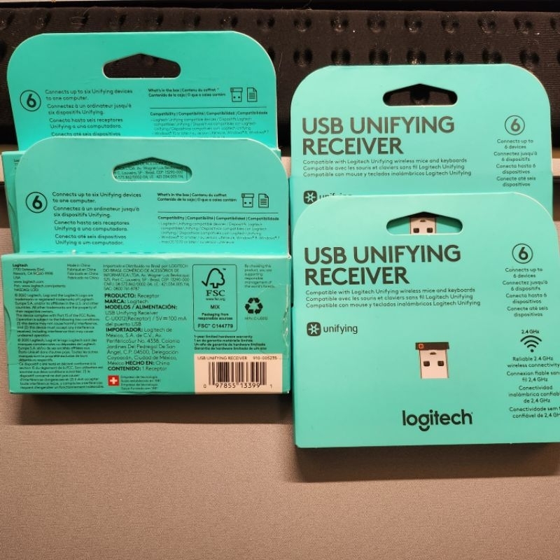 Logitech USB unifying receiver Bolt receiver 全新 九成新 | 蝦皮購物