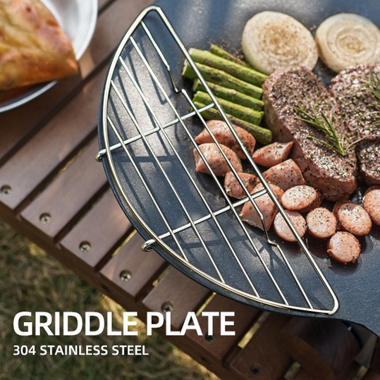 【台灣24H出貨🔥】 CLS 烤盤架 蒸架 瀝油網 露營烤網 燒烤網 燒烤架 野炊 野營 露營 燒肉架【CP129】 | 蝦皮購物