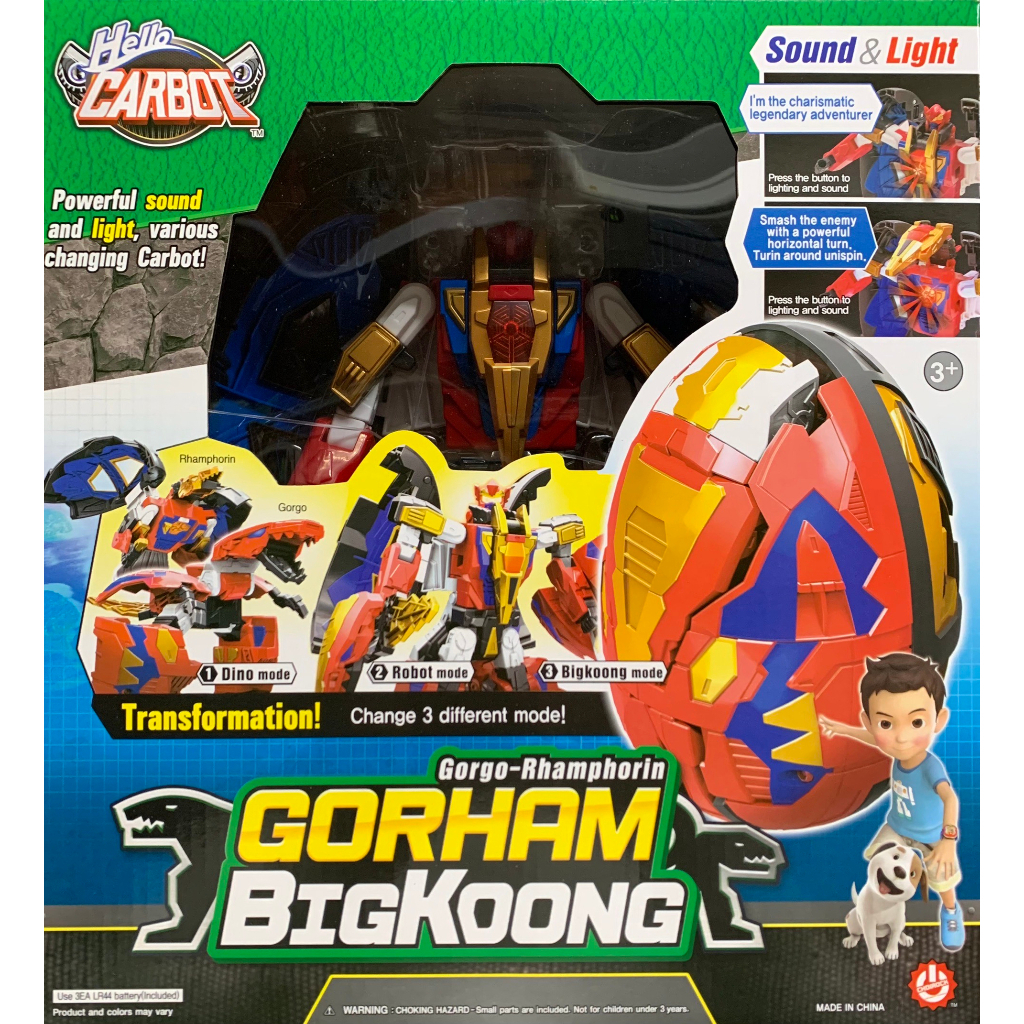 «CS洽興» HELLO CARBOT 衝鋒戰士 翼魔至尊 Gorham Big Koong _CK32656 | 蝦皮購物