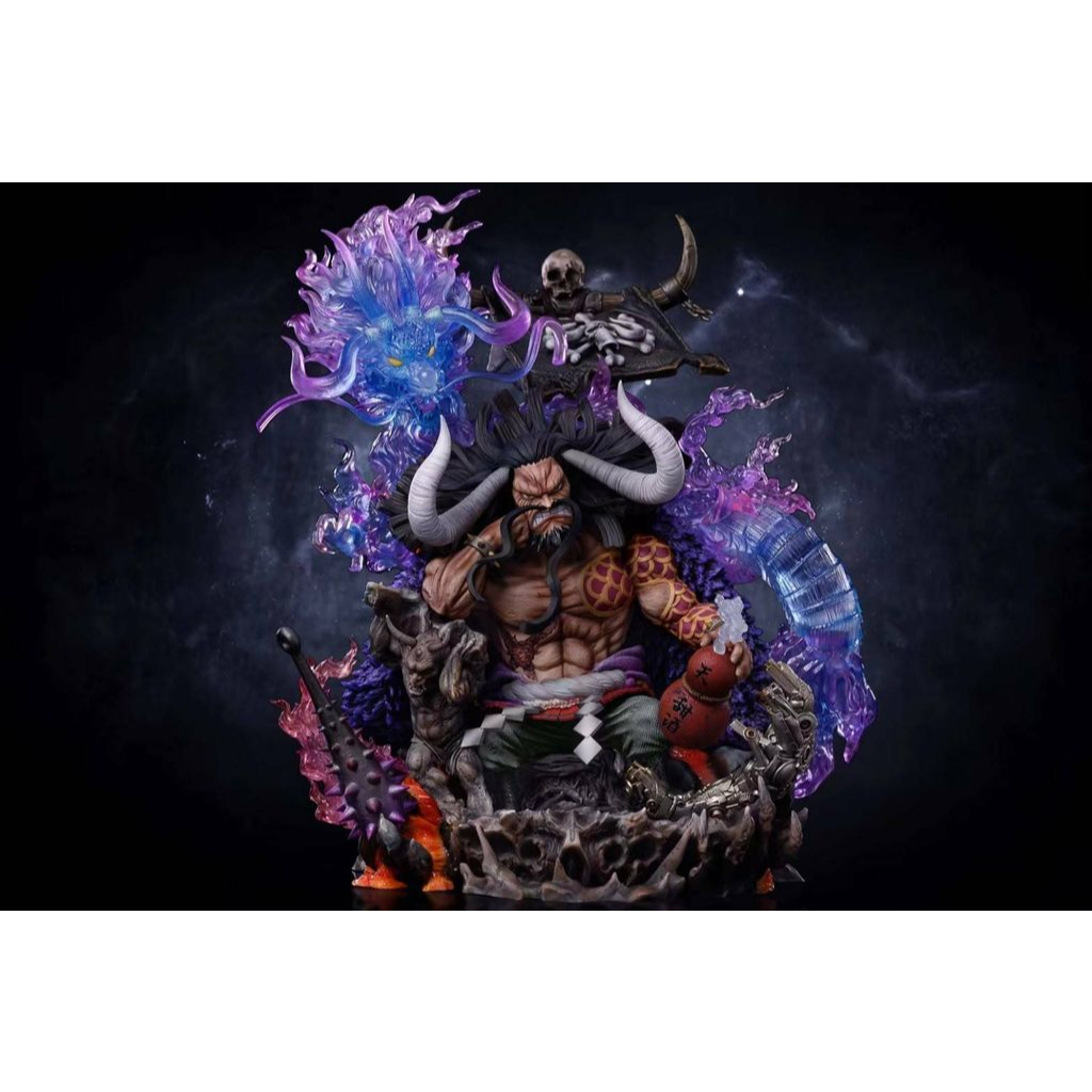 TCT_GK模型社 【現貨】海賊王 G5 百獸 坐姿 凱多 雕像 wcf | 蝦皮購物