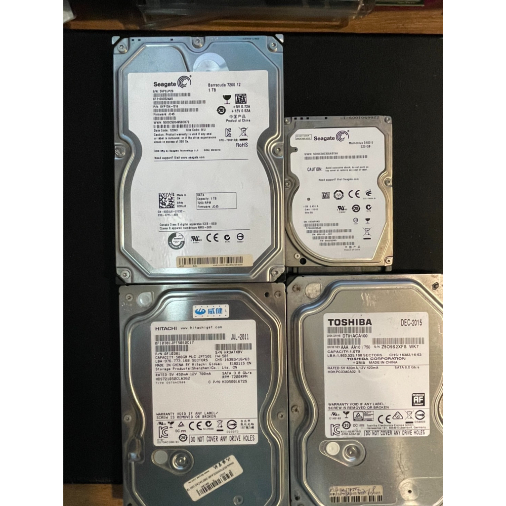 320G 500G 1TB 3.5吋硬碟 2.5吋硬碟 | 蝦皮購物