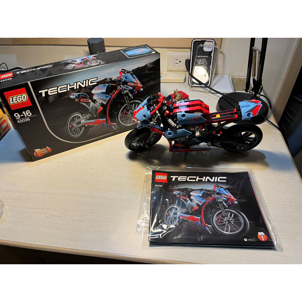 (二手) LEGO Technic 42036 街道摩托車 | 蝦皮購物