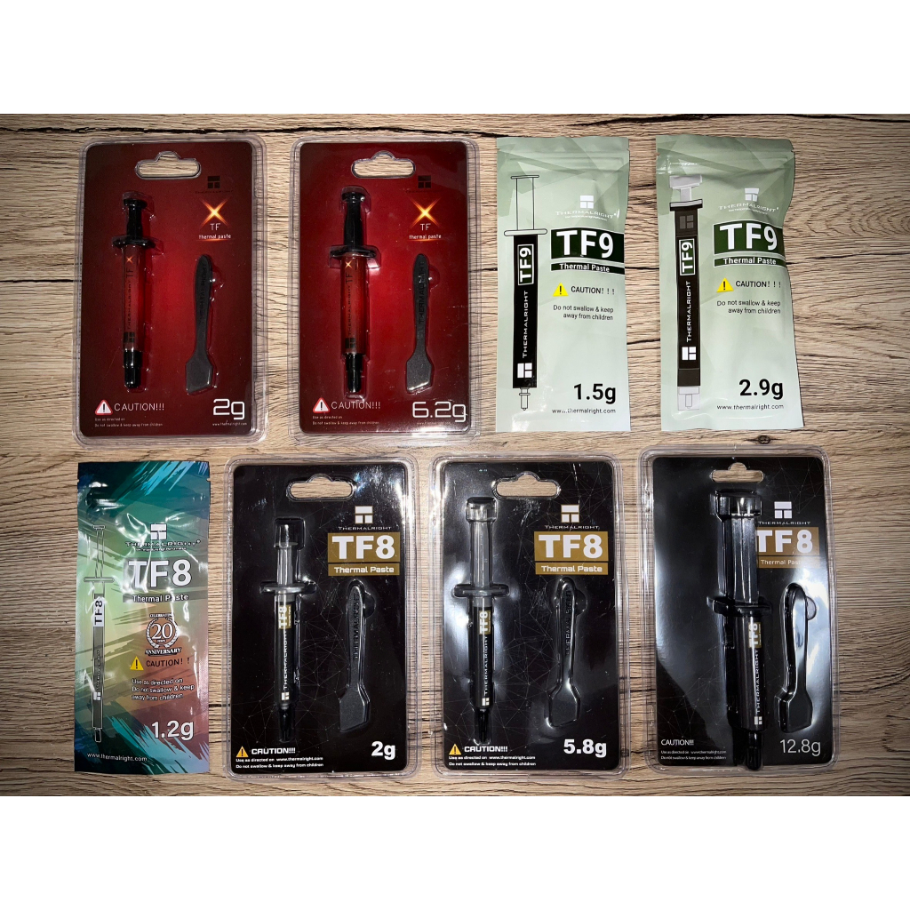 🌟十倍蝦幣免運🌟 利民 TFX 12.8g 6.2g 2g 導熱 利民導熱膏 TF9 導熱膏 TF8 散熱膏 CPU | 蝦皮購物