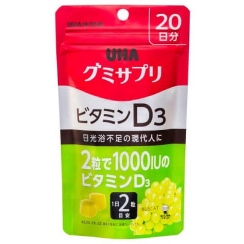 日本 UHA 味覺糖 葉黃素 鐵+葉酸 維生素A C E D3 鋅+馬卡 膠原蛋白 葉黃素軟糖 味覺糖 日本維生素軟糖 | 蝦皮購物