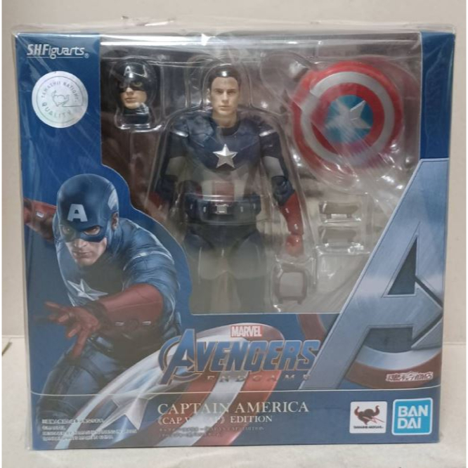 萬代 魂商店限定 SHF 美國隊長 CAP VS. CAP EDITION。 非 真骨彫、真骨雕、復仇者聯盟、 漫威 | 蝦皮購物