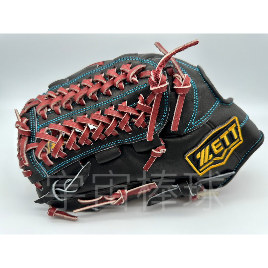 ※宇宙棒球※ZETT 2023目錄新款 高級金標硬式全指 反手棒壘球手套 12.5吋 外野網狀 BPGT-2327 黑 | 蝦皮購物