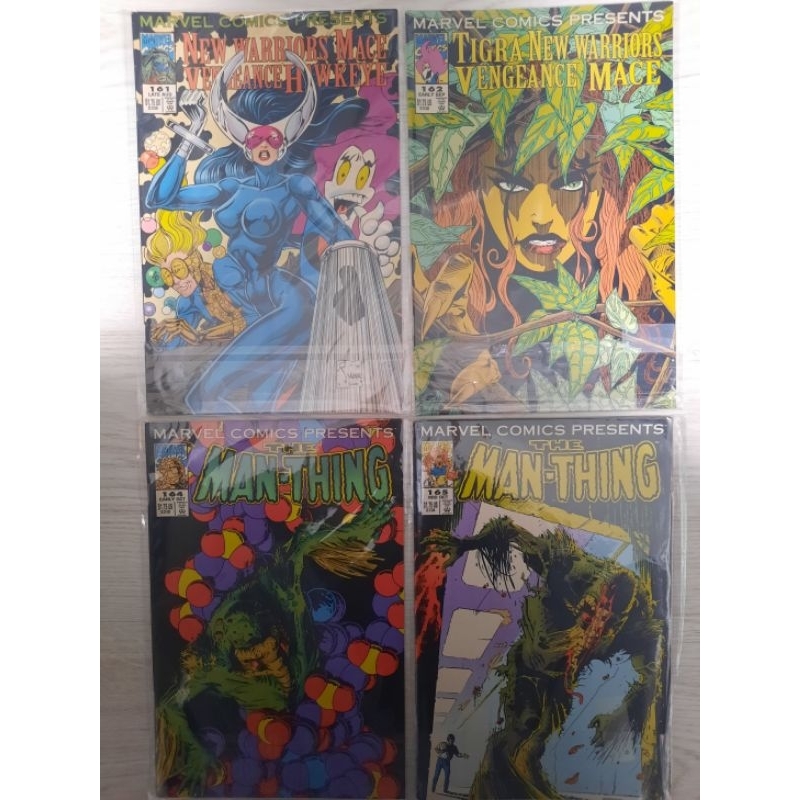 美國漫畫4本合售 威漫鉅獻MCP #161~惡靈戰警ghost rider沼澤怪等 每本都雙封面三主角 Marvel漫畫 | 蝦皮購物