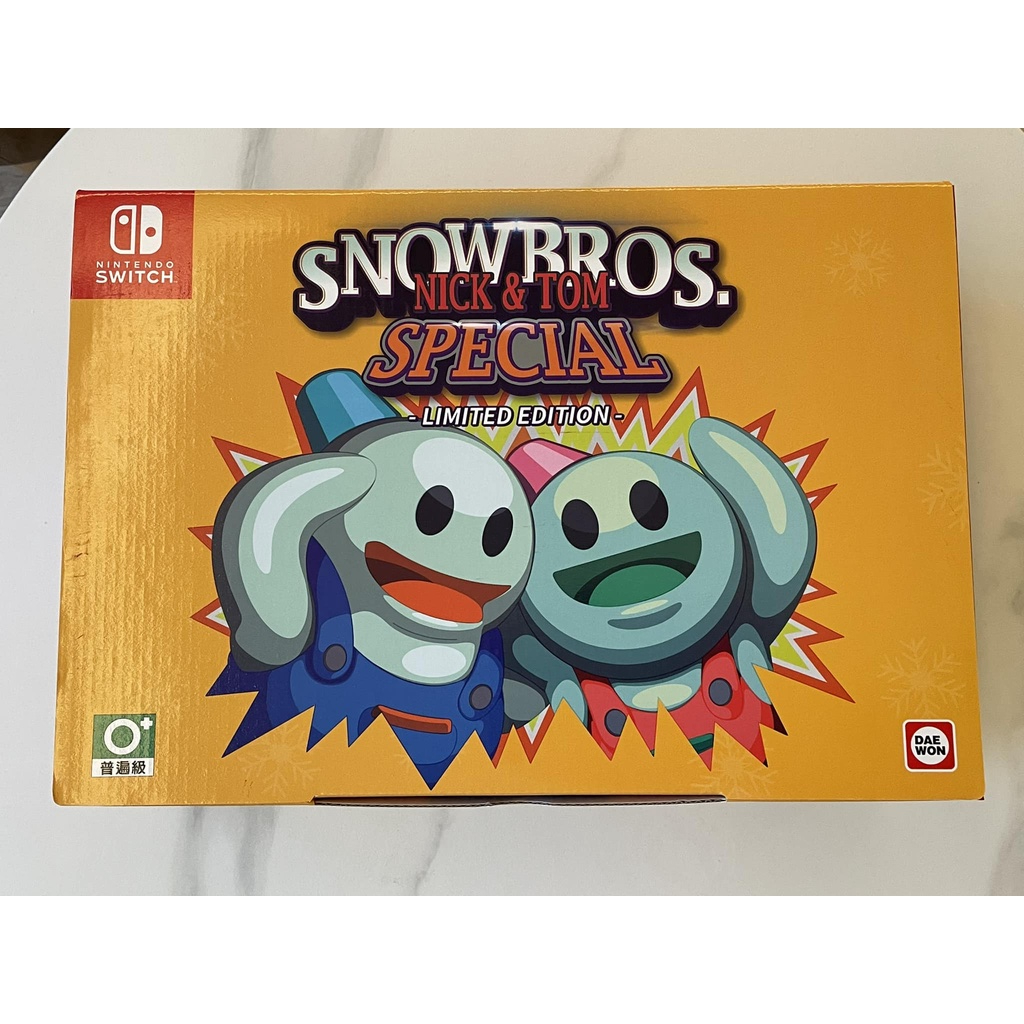任天堂 SWITCH NS 雪人兄弟 雪球兄弟 特別版 限定版 中文版 附特典 | 蝦皮購物