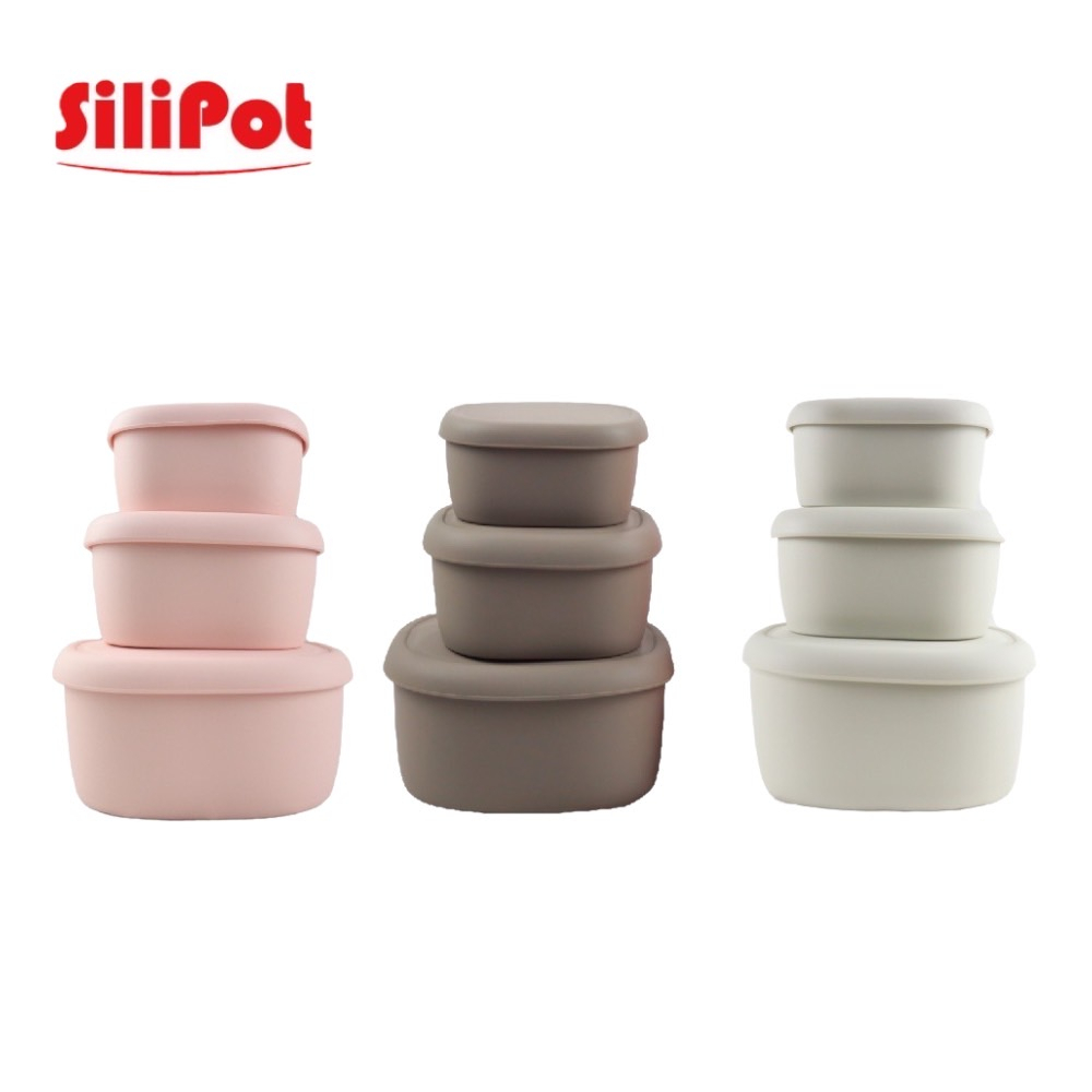 《SILIPOT 韓國》鉑金矽膠180ml冰溫嚐鮮盒兩入(S/M)/全尺寸(三入) | 蝦皮購物