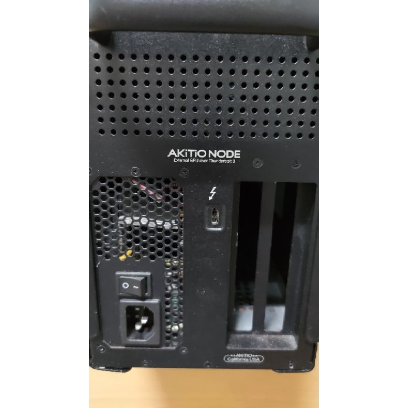 AKITIO NODE External GPU over Thunderbolt 3 外接顯示卡(自取少500) | 蝦皮購物