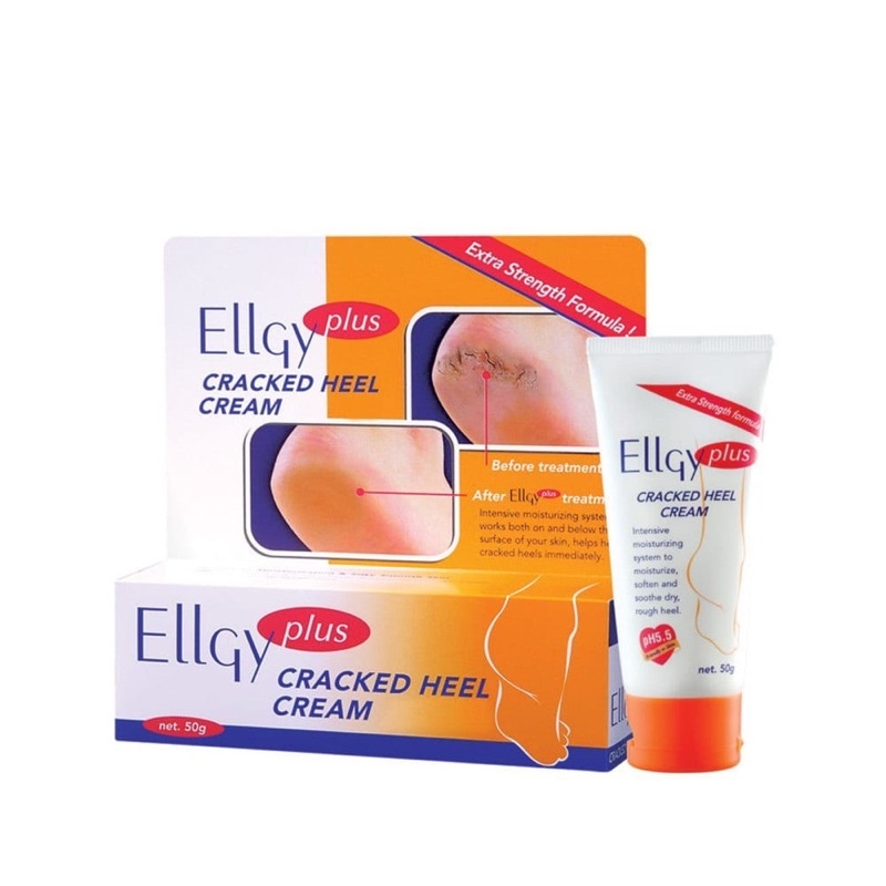 【現+預購】泰國 Ellgy PLUS Cracked Heel Cream 50g 腳跟 | 蝦皮購物