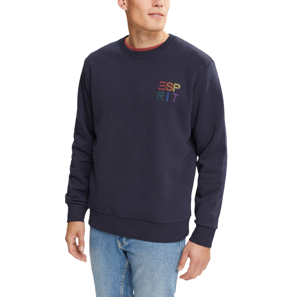 ESPRIT Sweatshirt with a colourful embroidered logo 彩色刺繡標誌衛衣 | 蝦皮購物