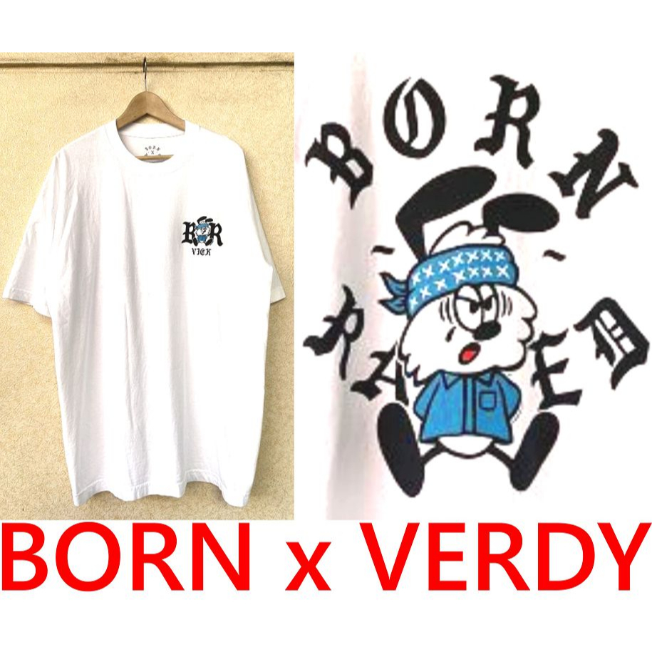 BLACK全新VERDY x Raised x COMPLEXCON老墨VICK樣式GIRLS DONT CRY短T | 蝦皮購物