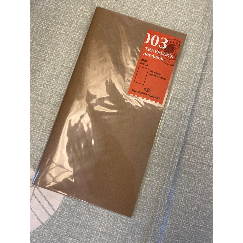 全新｜Traveler's Notebook 003 Blank 空白 | 蝦皮購物